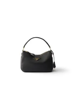 Prada Small Leather Bag - Black