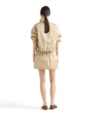 Prada Re-nylon Miniskirt - Neutral