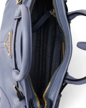 Prada Leather Mini Handbag - Blue