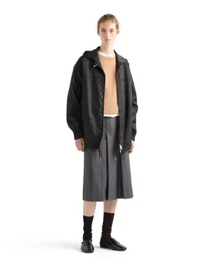 Prada Re-nylon Blouson Jacket - Black