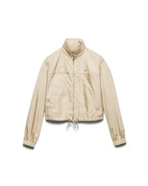 Prada Re-nylon Blouson Jacket - Neutral