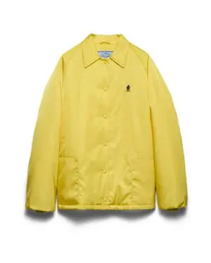 Prada Re-nylon Blouson Jacket - Yellow