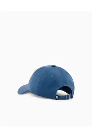 EA7 Cotton Baseball Cap - Blue