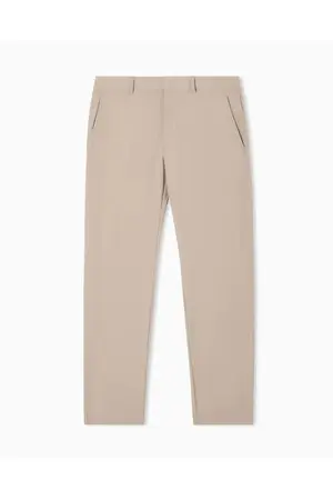 EA7 Ventus7 Technical-fabric Trousers - Beige