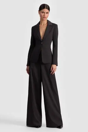 Alice + Olivia Macey Cinched-waist Blazer