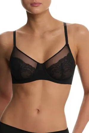 Natori Radiance Convertible Unlined Underwire Bra - Black