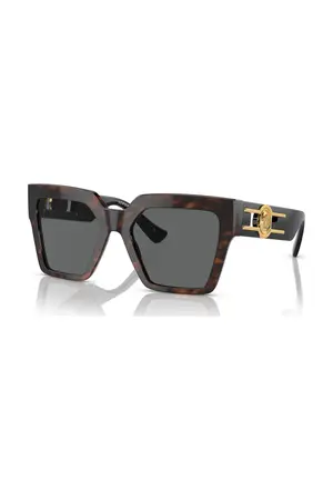 Versace Butterfly Sunglasses With Medusa Accent - Grey