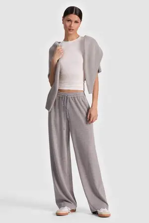 Alice + Olivia Felix Wide Leg Sweatpants
