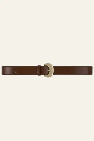 Ba&sh Brad Leather Belt - Red
