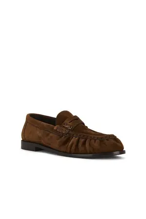Saint Laurent Le Loafer Supple Mocassin - Dark Havana