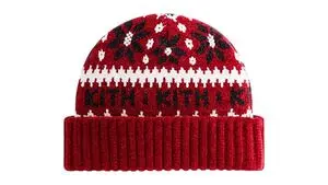Kith Fair Isle Knit Beanie - Allure