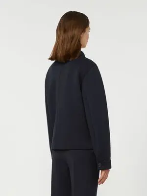 Max Mara Technical Jersey Shirt Jacket