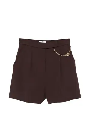 Elisabetta Franchi High Waisted Shorts For Women