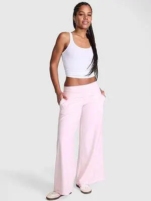 Pink Wide Leg Pants For Women