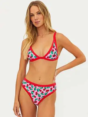 Victoria's Secret Beach Riot Rozli Bikini Bottom - Print