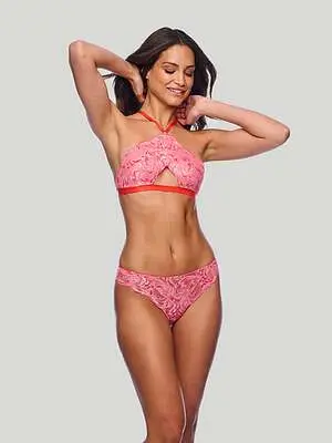 Victoria's Secret Cosabella Lianella Bikini Bottom - Pink