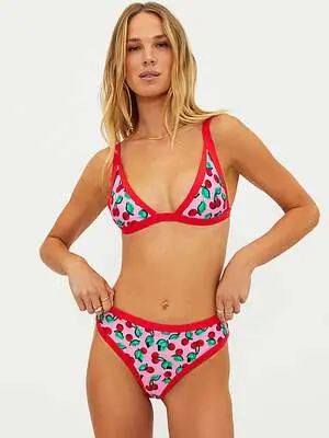 Victoria's Secret Beach Riot Laine Bikini Top - Print