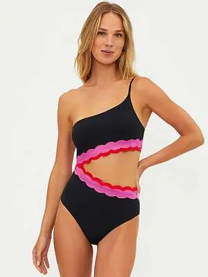 Victoria's Secret Beach Riot Liora One-piece Swimsuit - Black