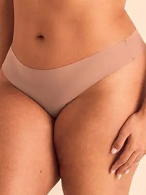 Victoria's Secret Adore Me Francie Thong Panty - Beige