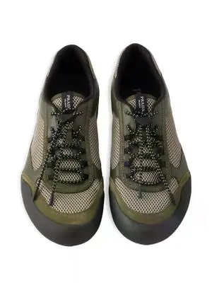 Prada Speedrock Lace-up Sneakers - Green