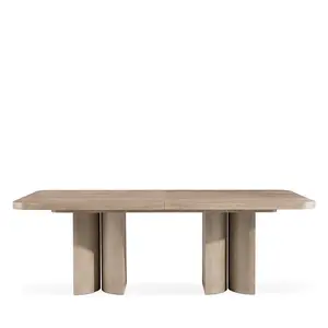 BERNHARDT Loggia Rectangular Dining Table - Wirebrushed Oak In Aria Finish
