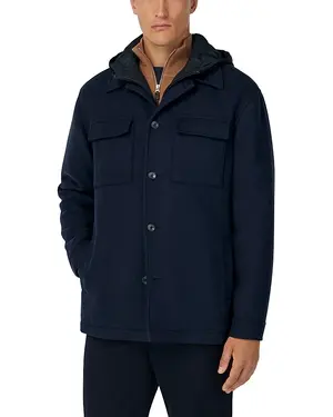 Boggi Milano Hooded Jackets For Men