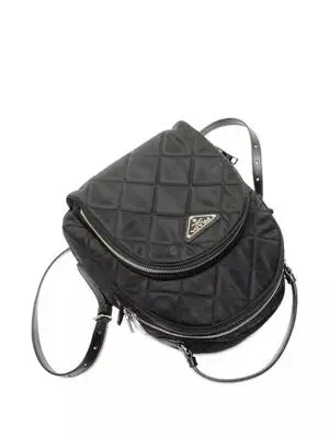 Prada Quilted Backpack