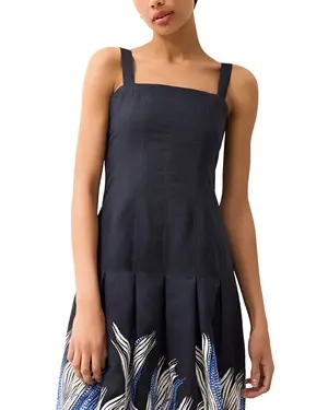 MARIE OLIVER Dixon Printed Midi Dress - Heron