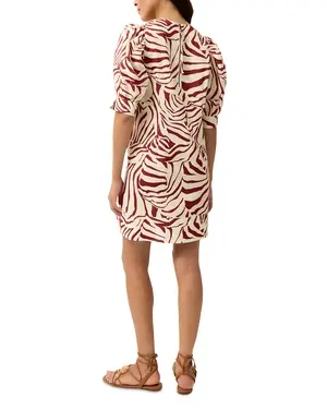 MARIE OLIVER Ola Printed Mini Dress - Lionfish
