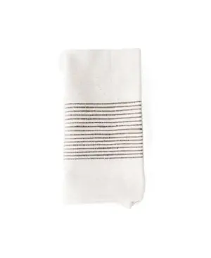 CREATIVE WOMEN Riviera Cotton Napkins, Set Of 4 - Grey