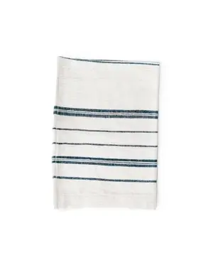 CREATIVE WOMEN Avery Cotton Tea Towel, Set Of 2 - Navy