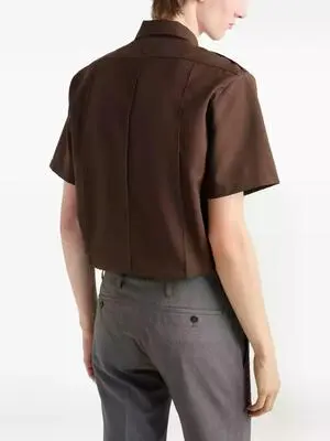 Prada Patch-pocket Short-sleeve Shirt
