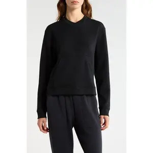 SWANNIES Margaret Performance Sweatshirt - Black