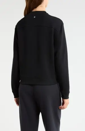 SWANNIES Margaret Performance Sweatshirt - Black