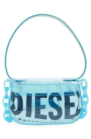 DIESEL® 1dr Logo Shoulder Bag - Blue