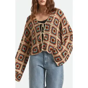 Brixton Patchwork Crochet Cardigan