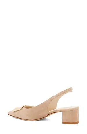 AMALFI BY RANGONI Padrino Slingback Pump - Nude Cashmere