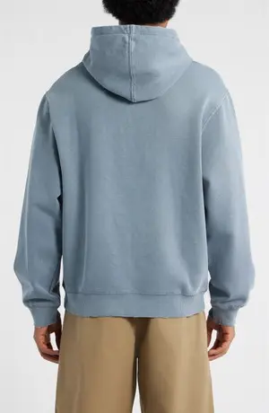Carhartt Work In Progress Torion Cotton Hoodie - Office Blue (grind Wash)