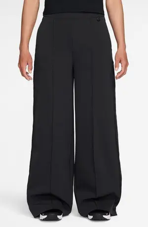 Nike Wide Leg Sports Pants For Women