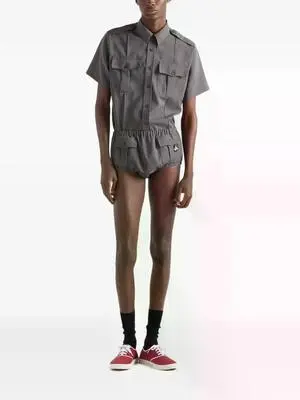 Prada Short-sleeve Shirt - Grey