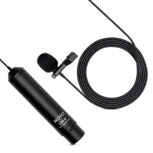 MOVO Lv4-o Omnidirectional Xlr Lavalier Microphonephantom Powered - Black