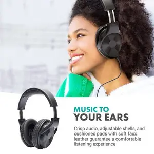 MOVO Mh-100 Hi-fi Studio Headphones With Microphone