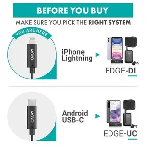 MOVO Edge-di Wireless Lavalier For Iphone