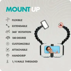 MOVO Articulating Camera Rig Extension Mount