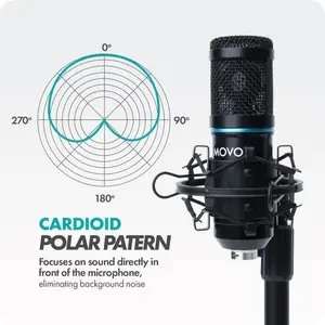 MOVO Iphone Podcast Equipment Bundlecompatible With Iphone, Ipad