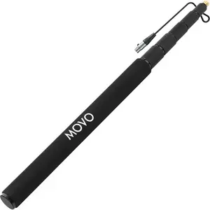 MOVO Professional 9.8' Aluminum Boom Pole With Internal Xlr Cable - Black