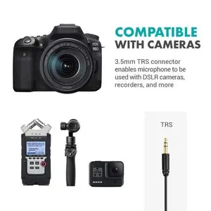 MOVO Wmx-lav Lavalier Microphone For The Wmx-1, Wmx-7