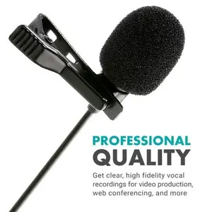 MOVO M1 Usb Lavalier Lapel Clip-on Microphone