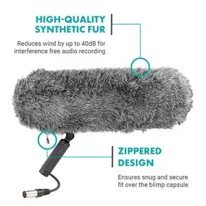 MOVO Bws1000 Blimp Wind & Vibration Protection System For Shotgun Microphones
