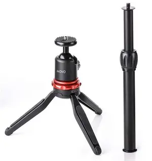 MOVO Universal Mini Camera Tripod With Extendable Pole